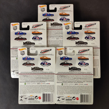 Hot Wheels - Modern Classics - Set of 5 | Collectovan